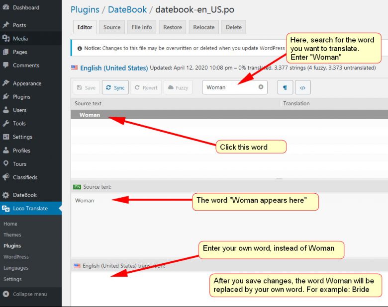 How to translate the theme in Loco Translate – Pagick Themes